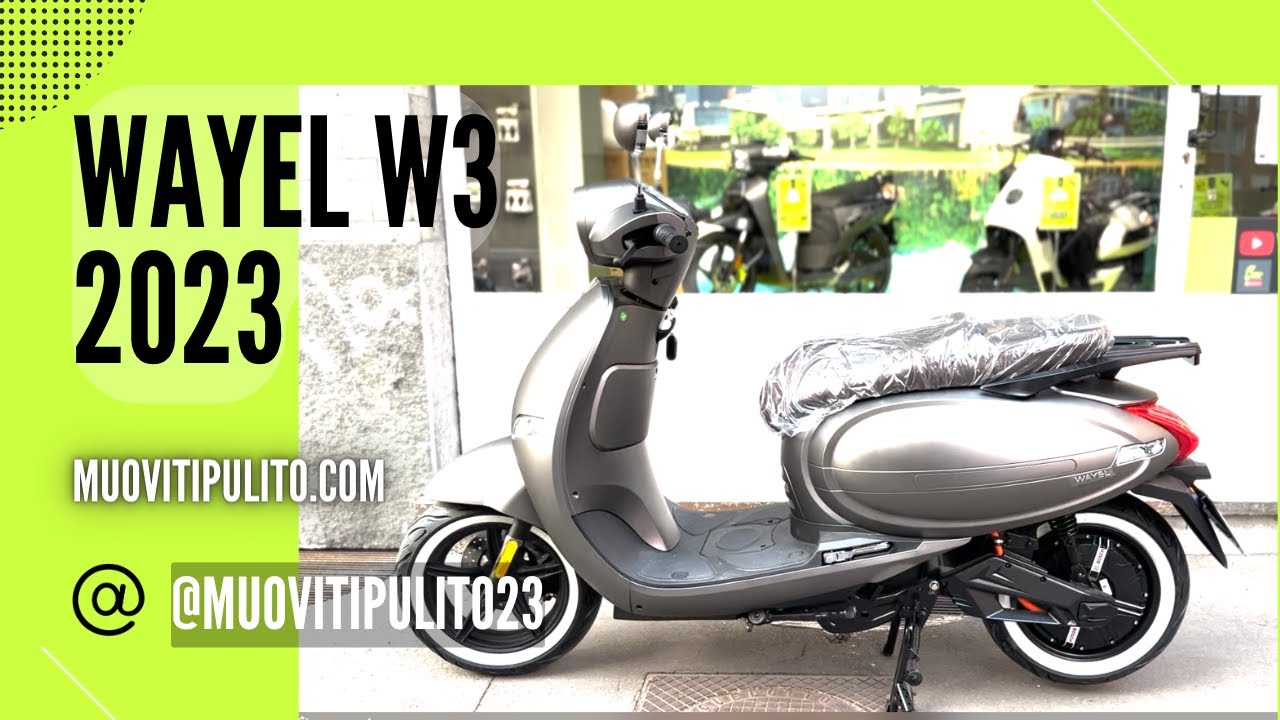 SCOOTER ELETTRICO? WAYEL W3, Test e - YouTube