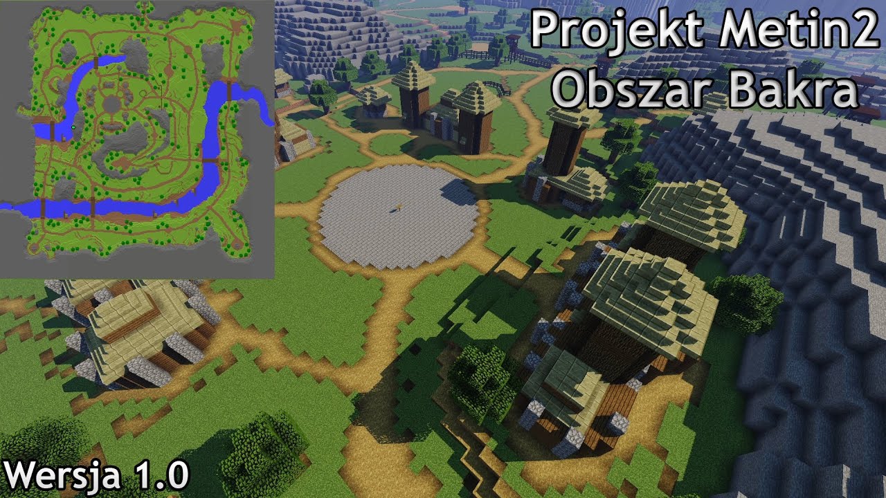Minecraft: Projekt Metin2 | Obszar Bakra v1.0 - YouTube