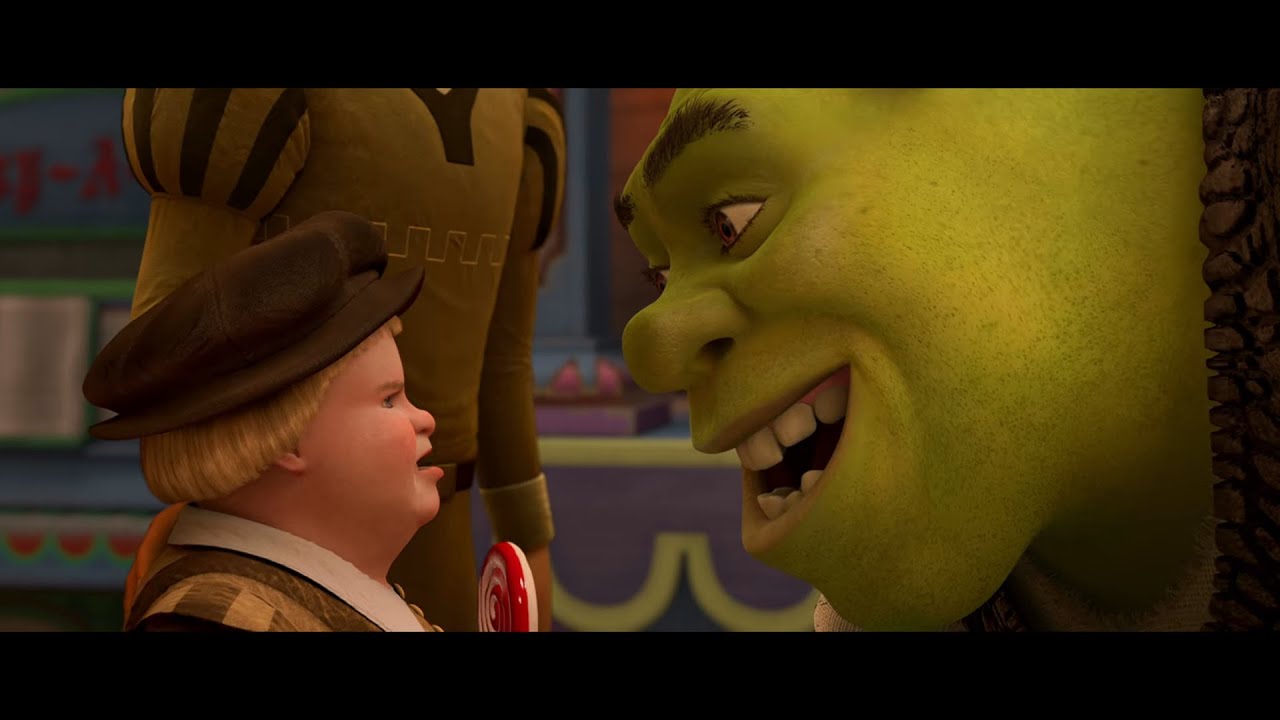 Shrek Para Siempre - Escena Gruñeme - Escenas de Peliculas HD - YouTube