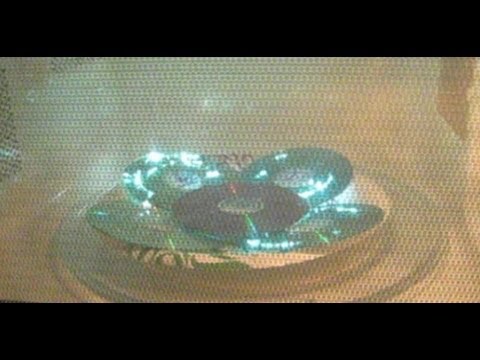 Microwave CD and DVD - YouTube