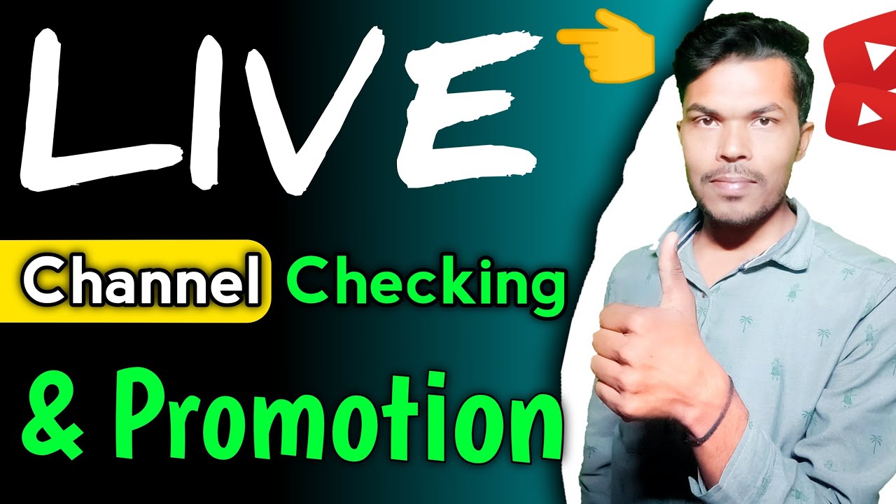 Live Channel Checking and Promotion........... - YouTube