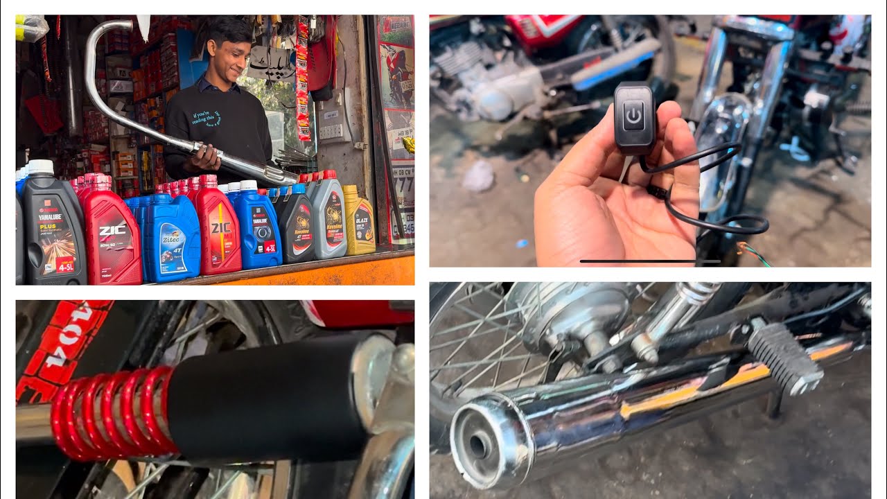 HONDA 125 PROJECT | NEW SILENCER | NEW BUTTON | NEW NUMBER | NEW ...