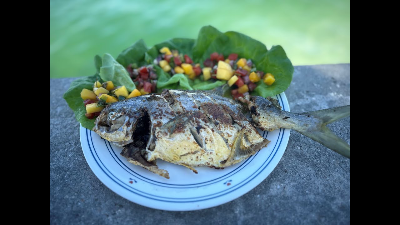 POMPANO Fishing CATCH,CLEAN,COOK EP.72 - YouTube