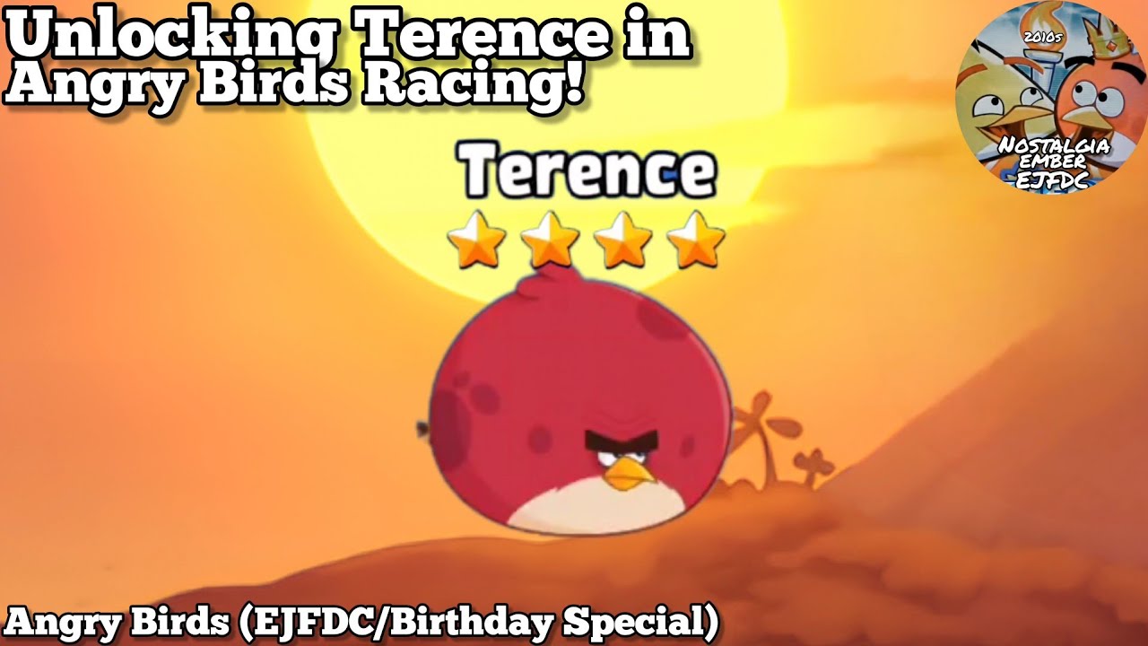 Unlocking Terence in Angry Birds Racing! - Angry Birds Racing - YouTube