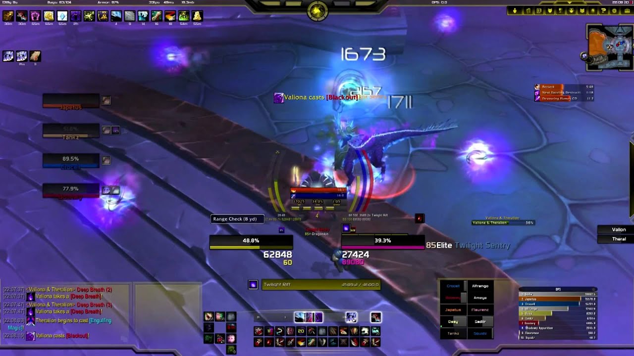 Valiona & Theralion Heroic 10M Rogue POV - YouTube