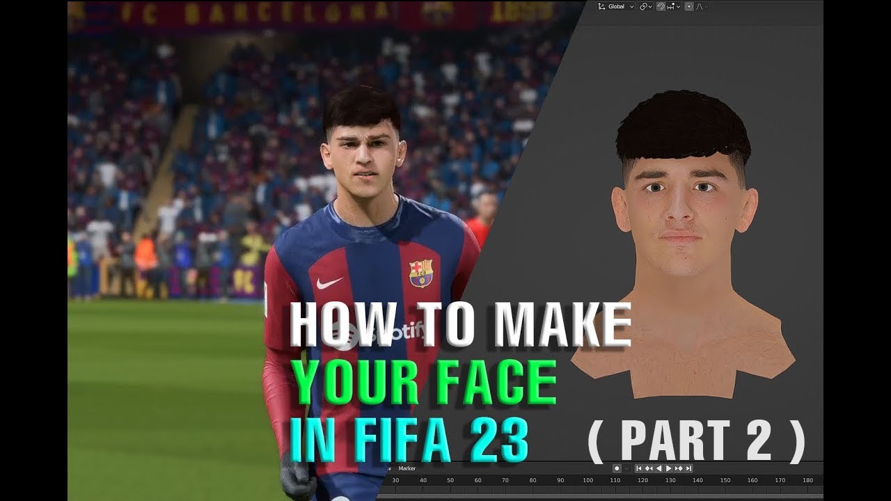 How to make your own faces in FIFA 23 ( Part 2 ) - YouTube