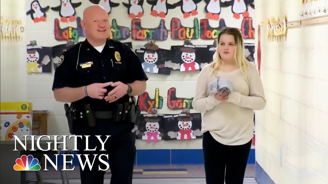 Inspiring America: Cop Helps Fifth-Grader With Math Homework | NBC ...