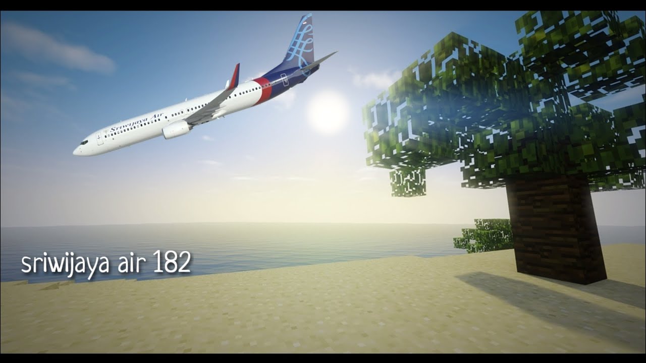 minecraft--pesawat sriwijaya air 182 - YouTube