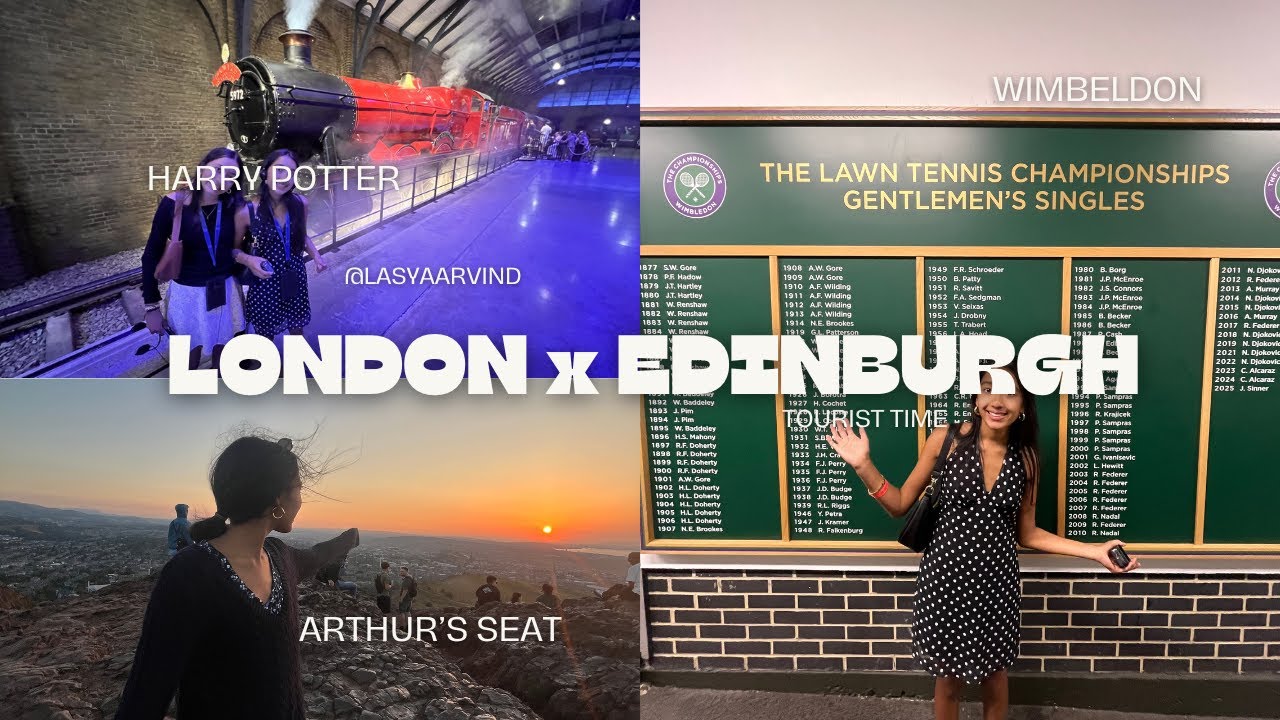 WE SAW WHO AT WIMBELDON?! (LONDON X SCOTLAND DIARIES 4) - YouTube