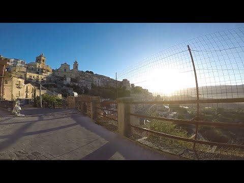 Cycling in Vizzini , one of the oldest cities in Sicily! The Birthplace of Giovanni Verga!