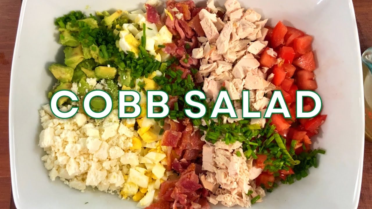 The Hollywood Brown Derby Cobb Salad | Cooking Disney - YouTube