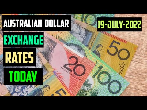 Australian Dollar Exchange Rates Today AUD FOREX AND FINANCE NEWS 19 ...