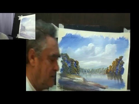 Len Hend Painting Live Stream - A river - YouTube