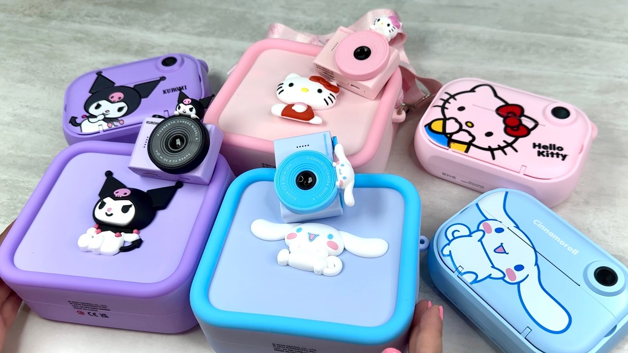 UNBOXING KIDAMENTO CAMERA CASE BAG | KIDS BAGS | KIDS CAMERAS - YouTube