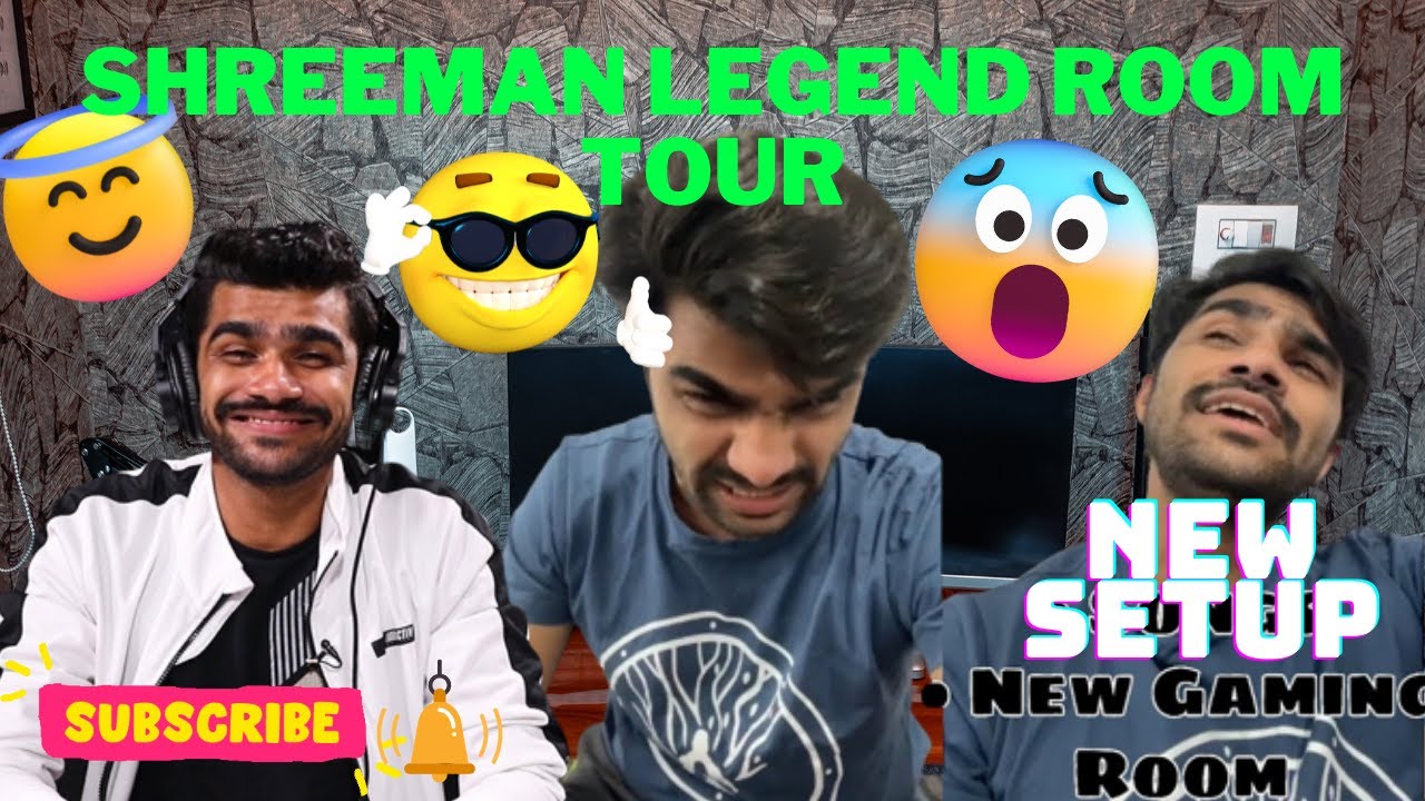 Shreeman Legend Gaming Room Tour & comedy #shreemanlegendlive # ...