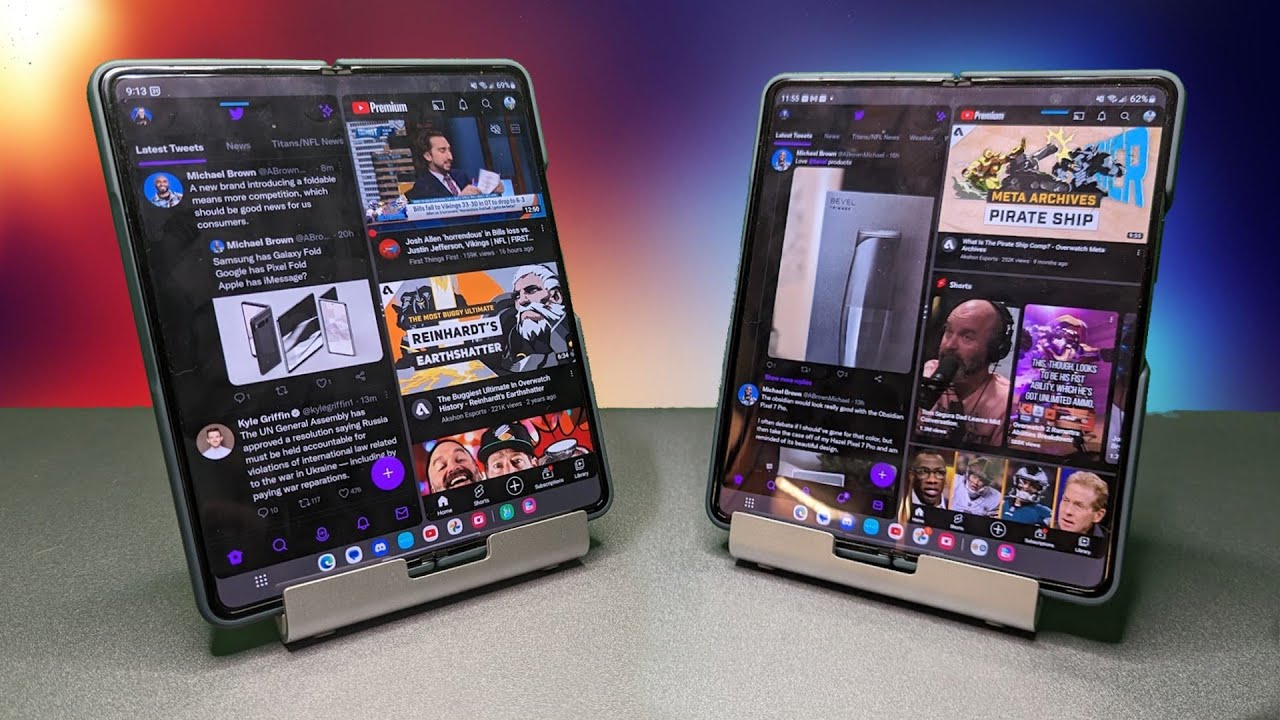 Enable these settings to improve multitasking on Galaxy Z Fold - YouTube
