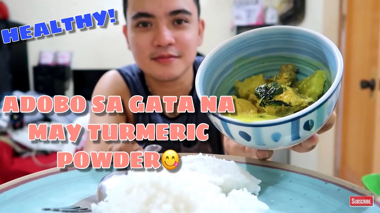 GINATAANG MANOK NA MAY GATA AT TURMERIC POWDER l VERY HEALTHY - YouTube
