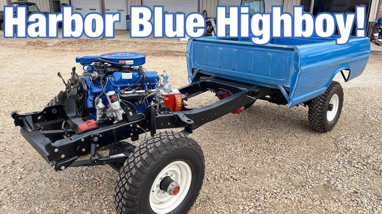 Harbor Blue Highboy Assembly Has Begun! - YouTube