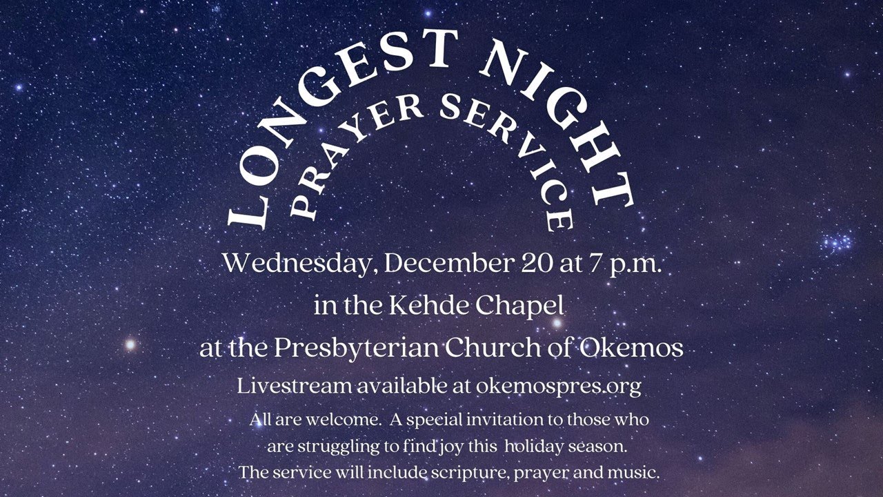 Longest Night Prayer Service - YouTube
