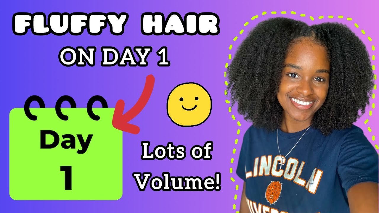 Fluffy Hair on Day One: Lightweight & Voluminous! - YouTube