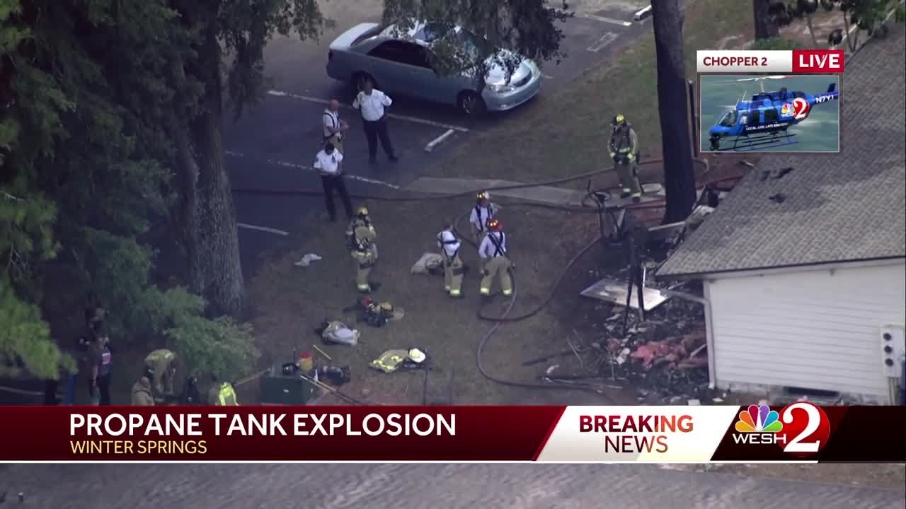 Home damaged after explosion in Winter Springs - YouTube