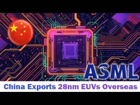 China begins to export 28nm lithography machines, causing ASML's CEO to be jealous! - YouTube