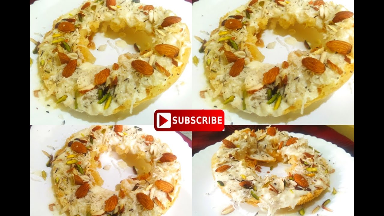 Ghevar recipe .घेवर Ghewar recipe. Ghevar sweet recipe. Ghever recipe ...
