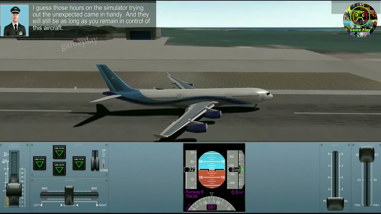 World of airplane gameplay | Airplane games | Airplane real flight ...