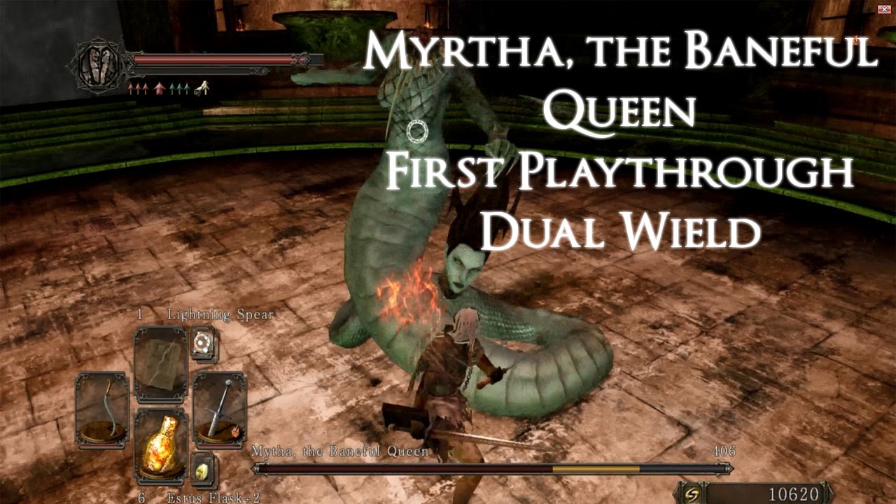 Dark Souls 2 - Mytha, the baneful queen (Part 17) - Gameplay - YouTube