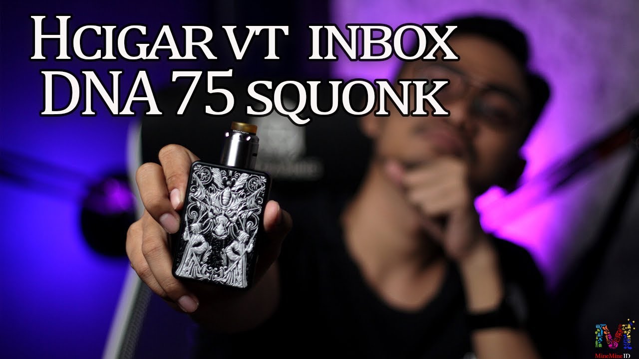UNBOXING & REVIEW MOD DNA 75 VT Inbox V3 Squonk & RDA TAUREN !! - YouTube