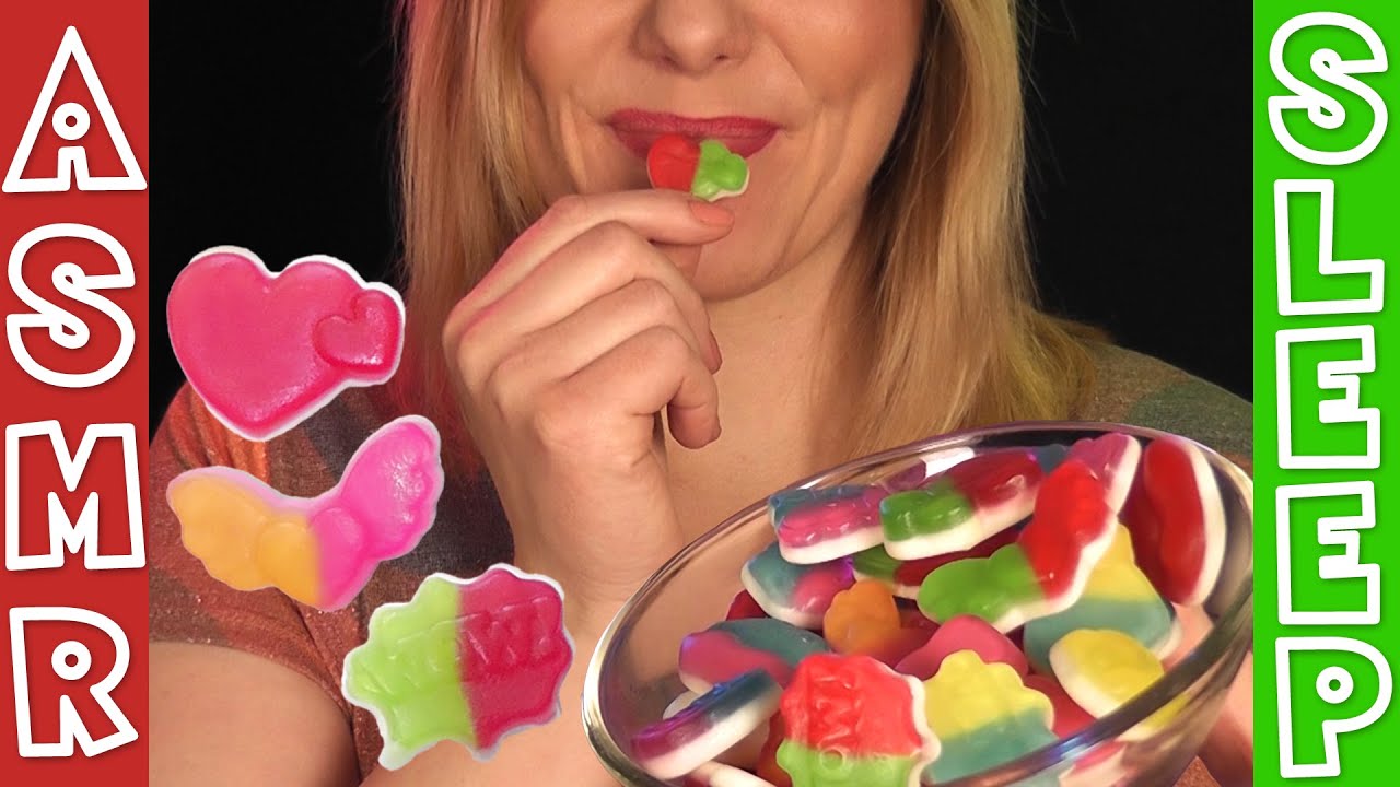 Super Satisfying Chewing Sounds | ASMR Soft Candy Eating - YouTube