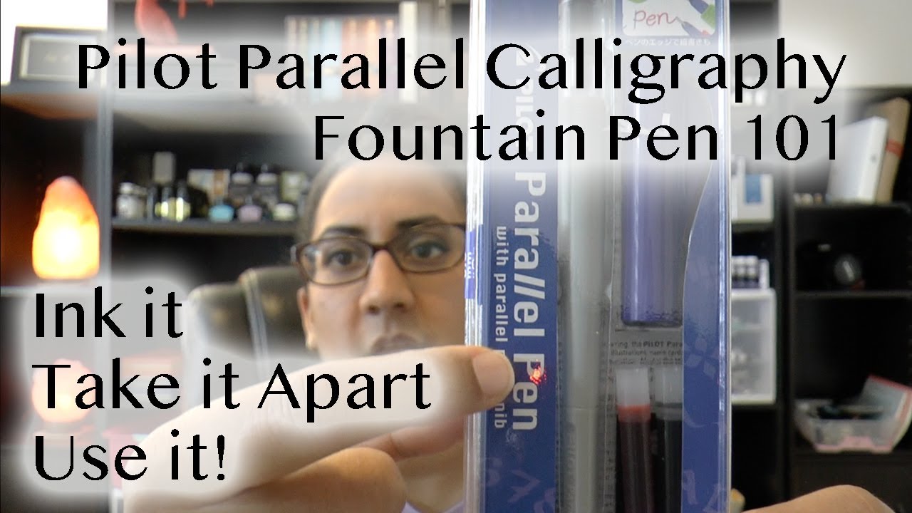 Pilot Parallel Calligraphy Fountain Pen 101 - YouTube