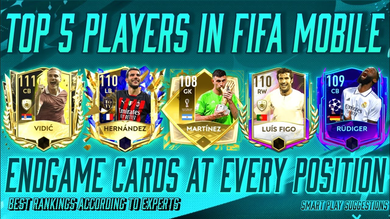 TOP 5 PLAYERS AT EVERY POSITION !! BEST ENDGAME CARDS IN EACH POSITION ...