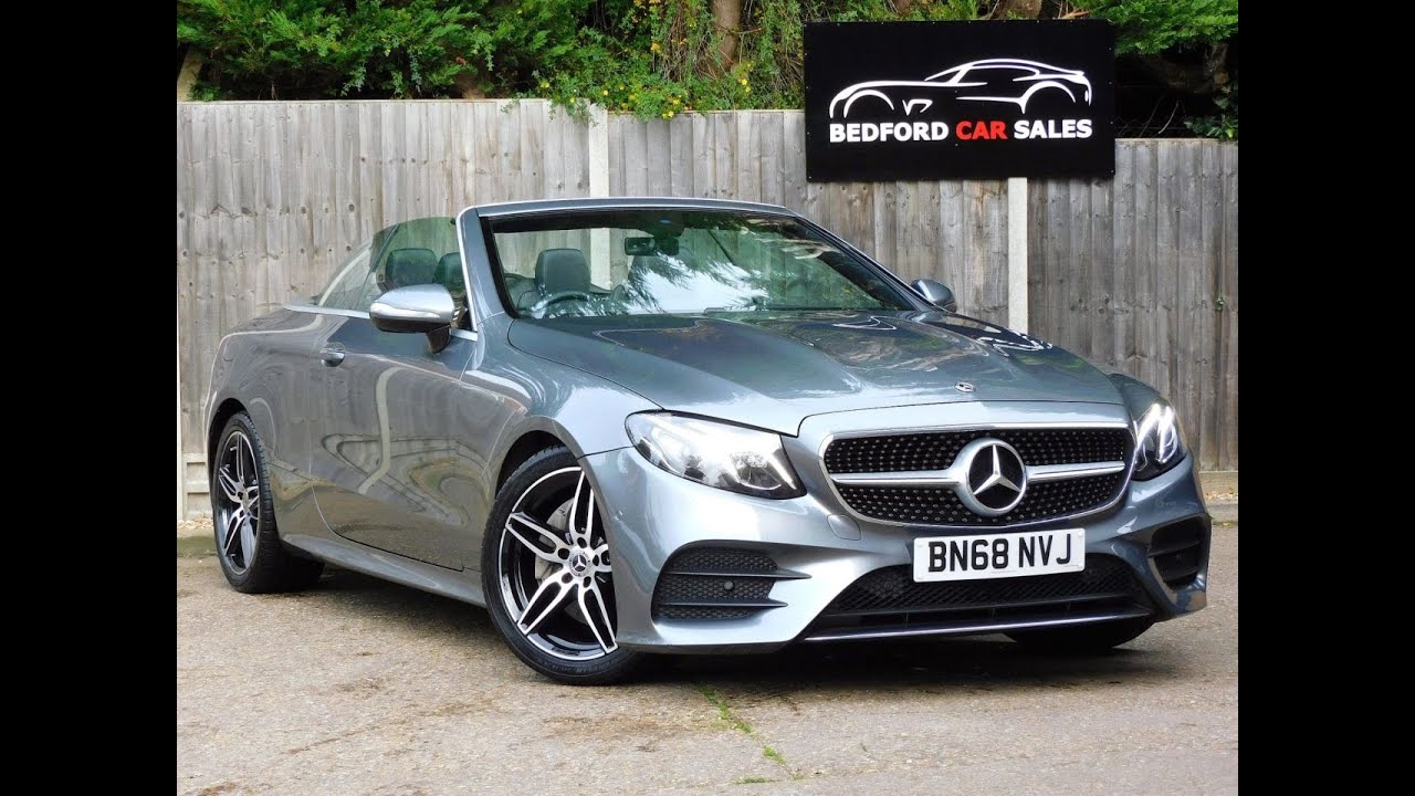 2018 Mercedes-Benz E220d AMG Line Cab - YouTube