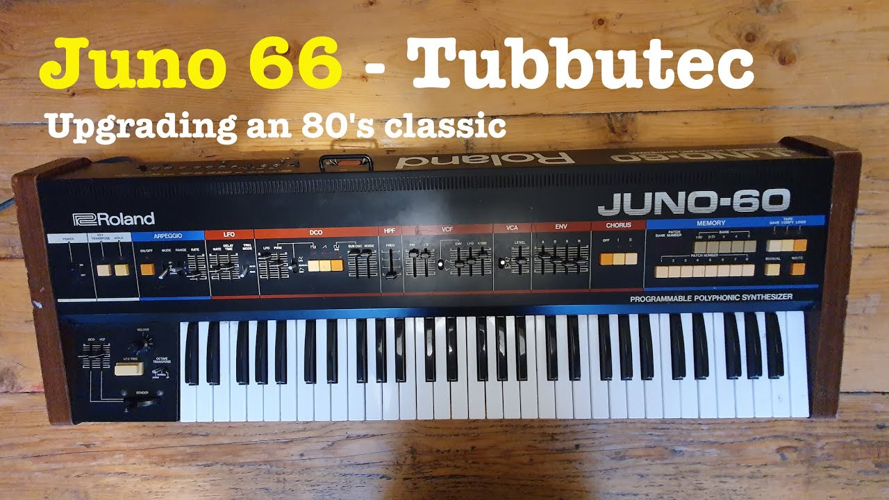 Juno 60 Midi Upgrade But SO Much More! - Tubbutec Juno 66 Install and ...