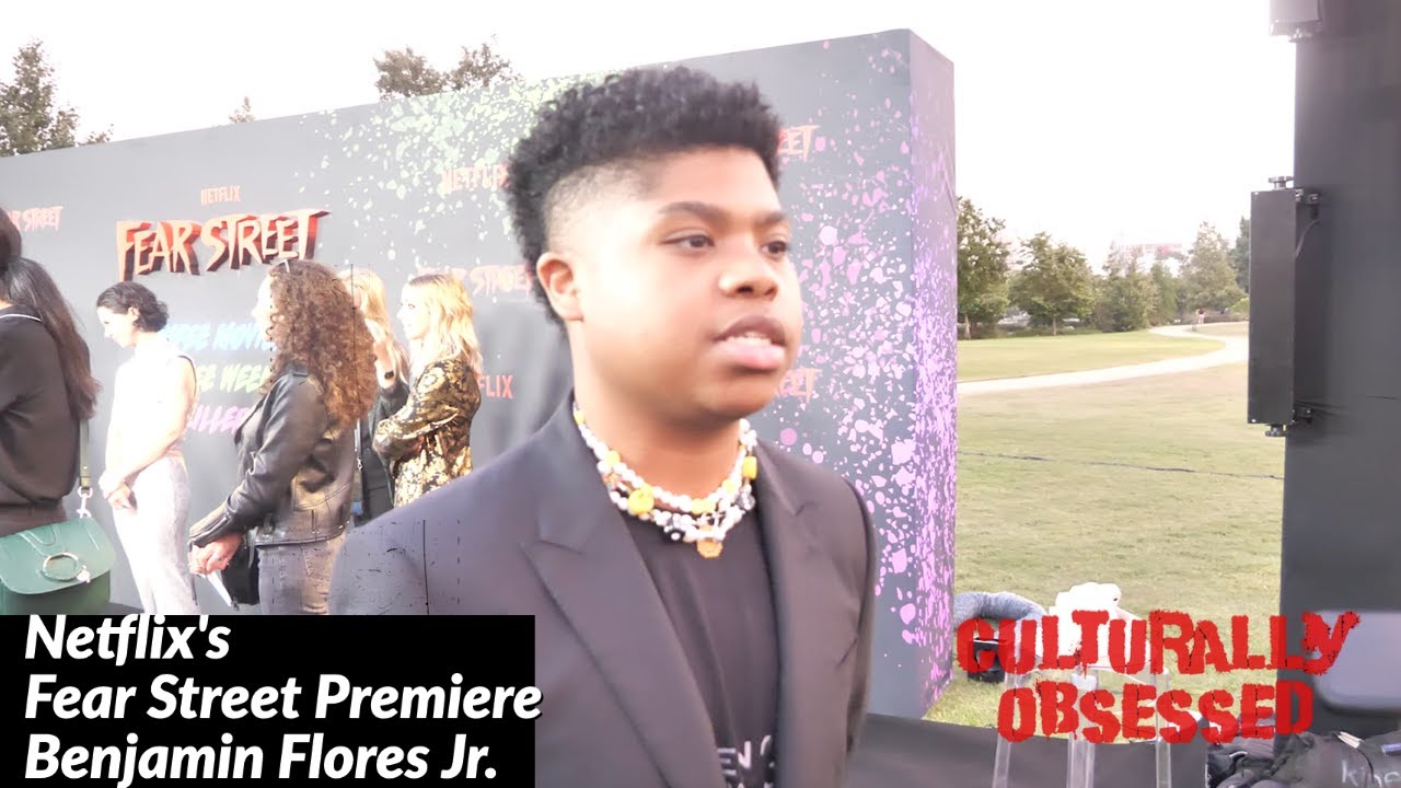 Netflix's Fear Street Premiere | Talking with Benjamin Flores Jr. - YouTube