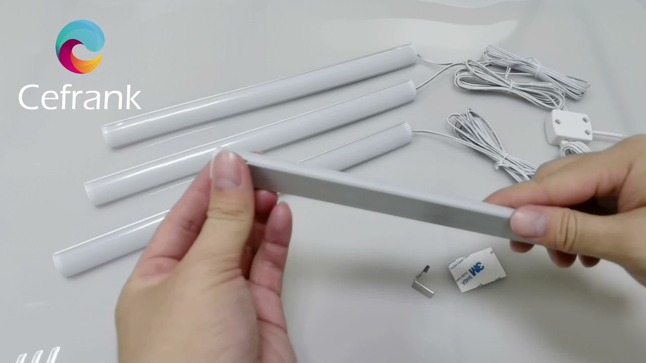 Detolf LED Lighting - Cabinet Display Light - Showcase - Cefrank - YouTube