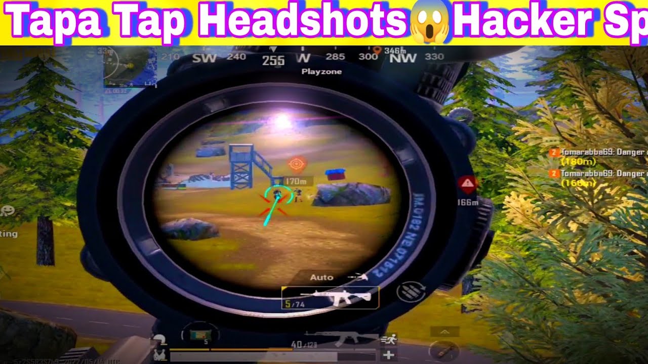Tapa tap Headshots😱 Hacker Gameplay || Fanush Gaming - YouTube