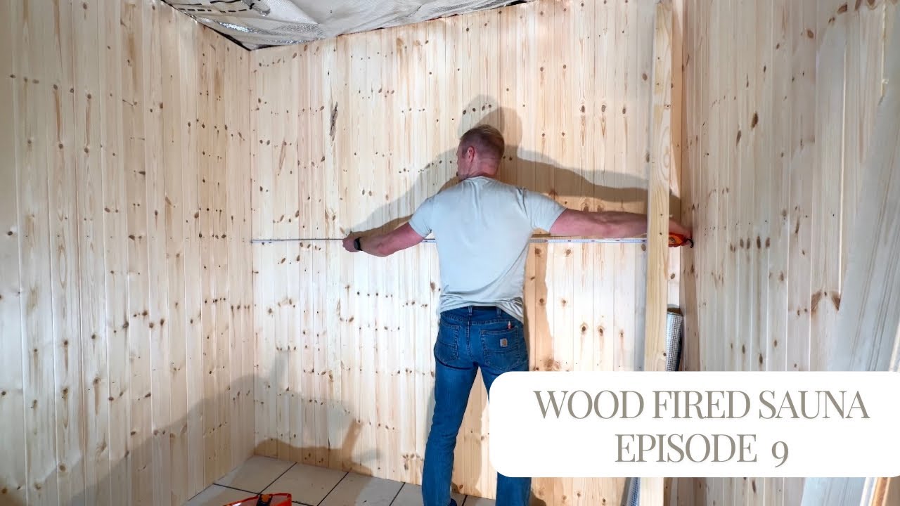 DIY Wood Fired Sauna | Lake District Homestead | Episode 9 - cladding ...