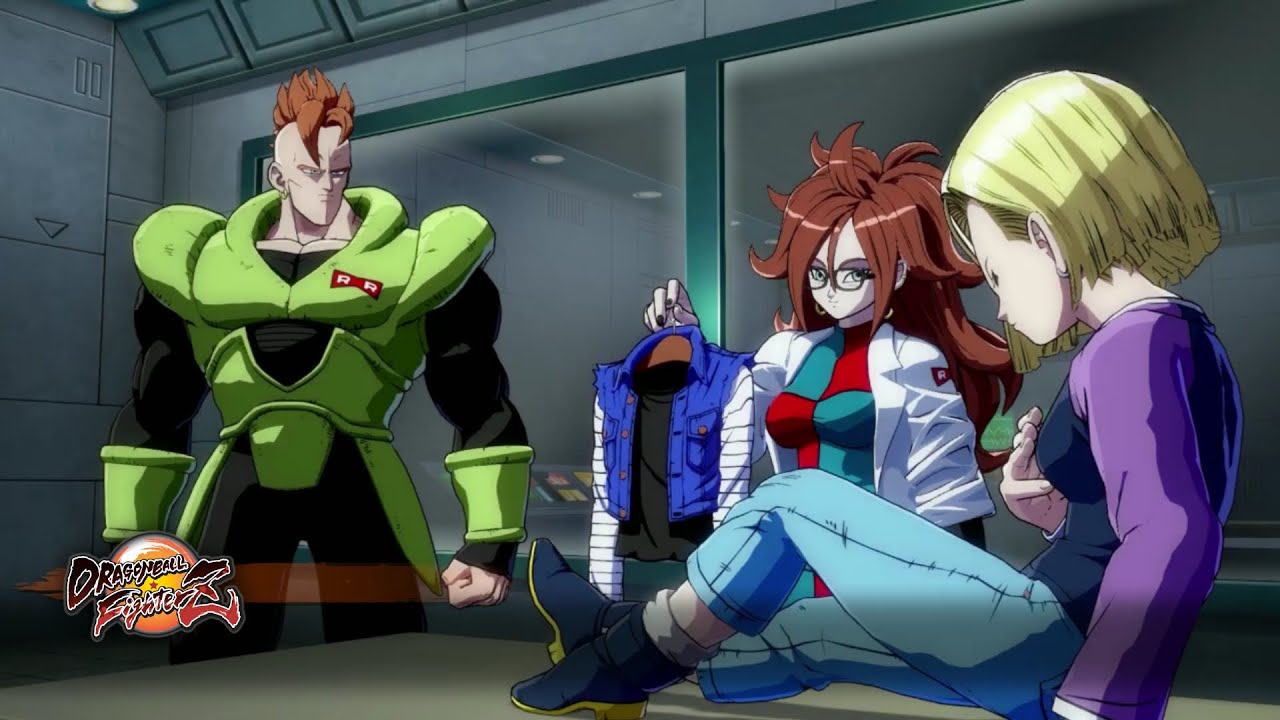 Dragonball FighterZ - Android 21 Arc - Chapter 1 - YouTube