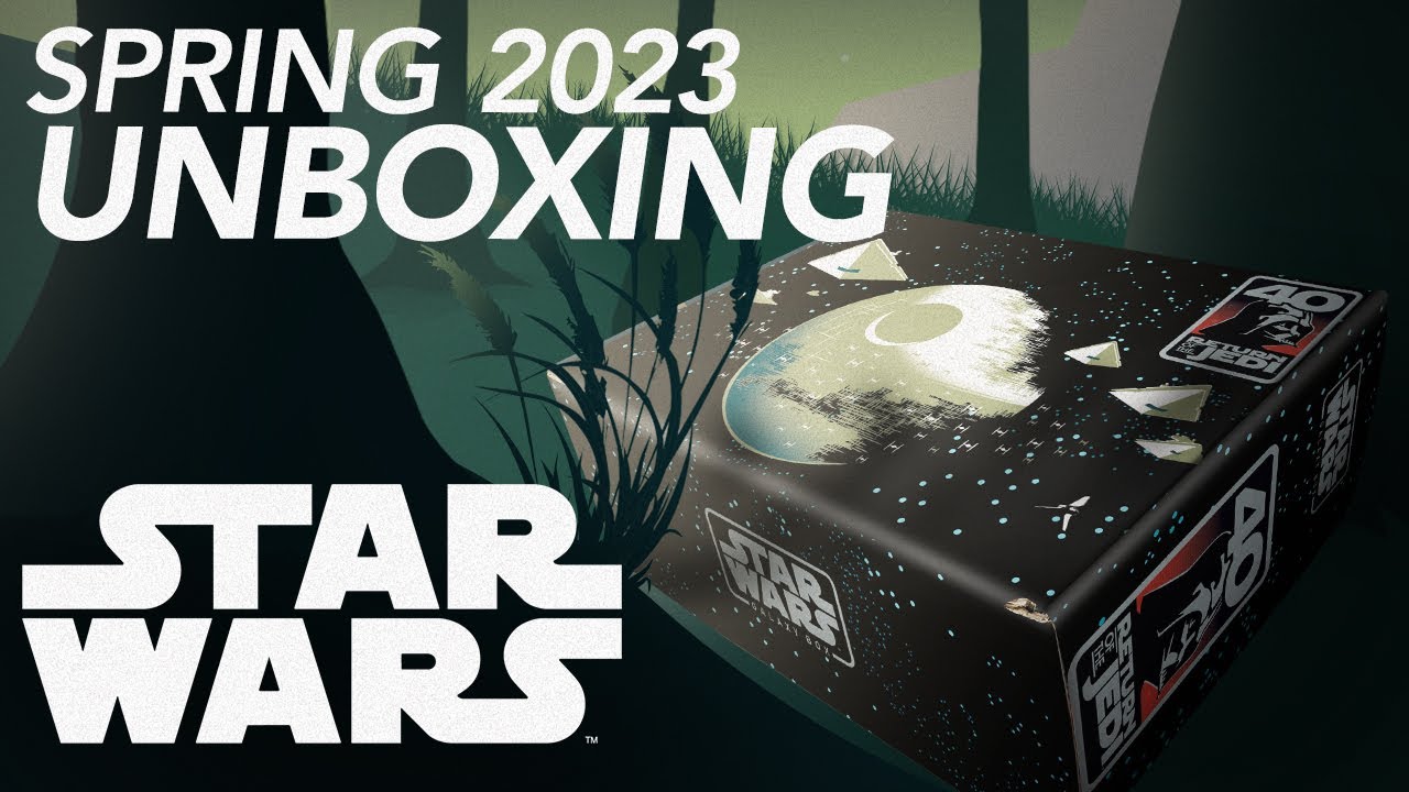 Return of the Jedi 40th Anniversary Star Wars Galaxy Box Unboxing ...