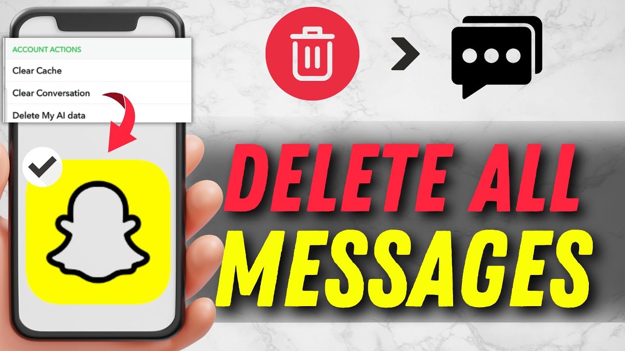 How to Delete All Snapchat Messages – Clear Chats Fast on Android ...