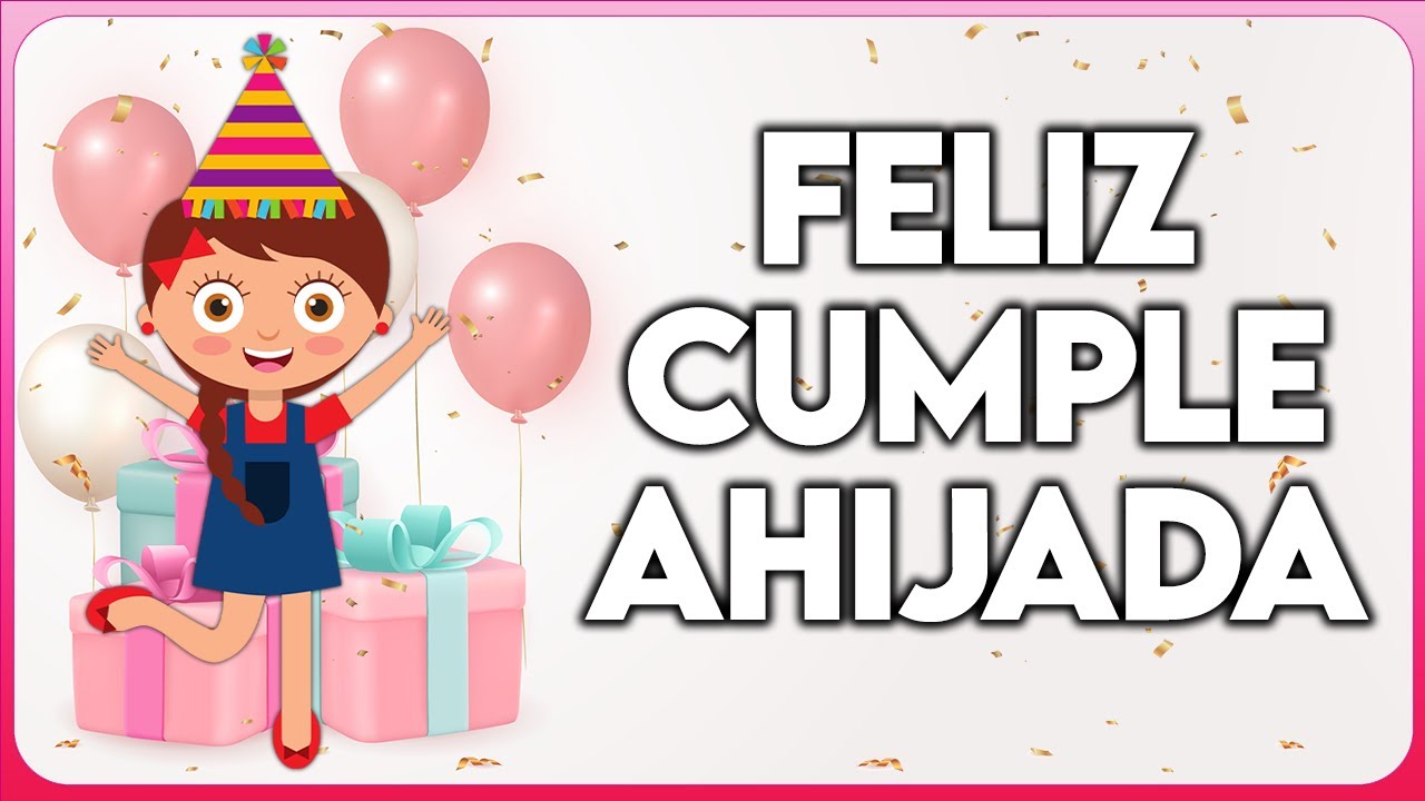 Feliz Cumpleanos Ahijada