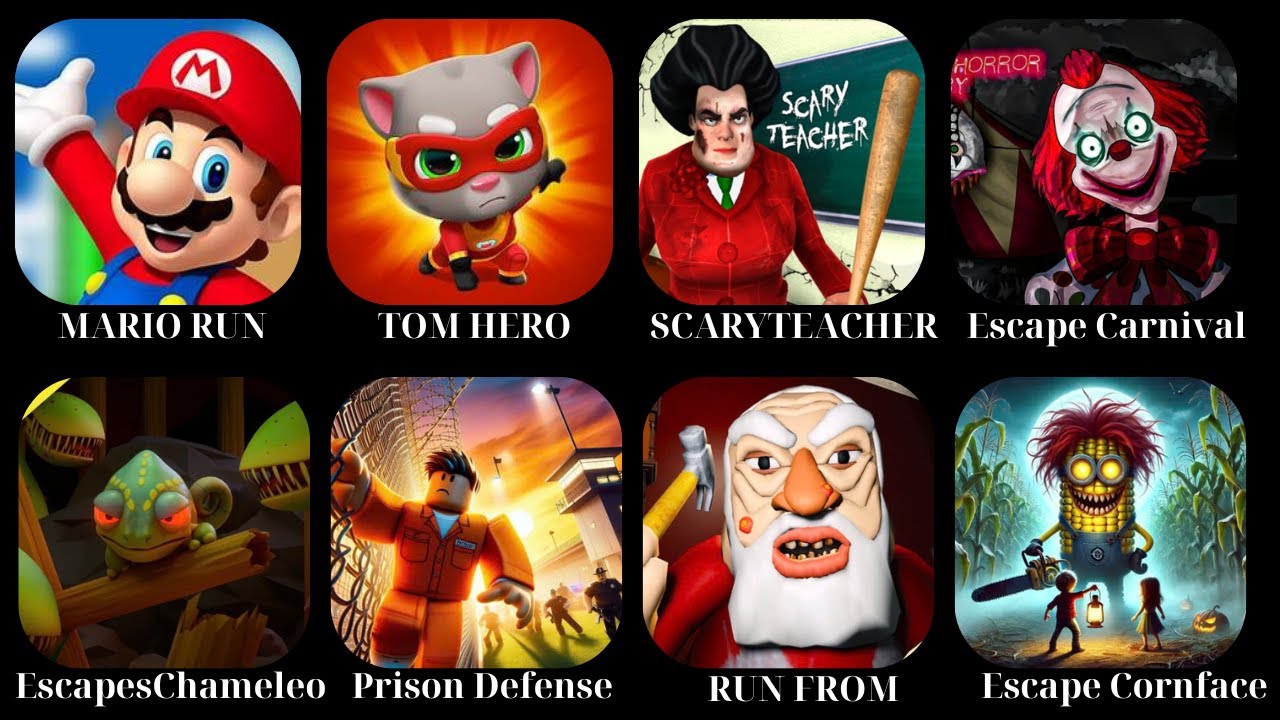 Roblox Full Game. Escape Cornface, RUN FROM GRANDPA, Prison Defense ...