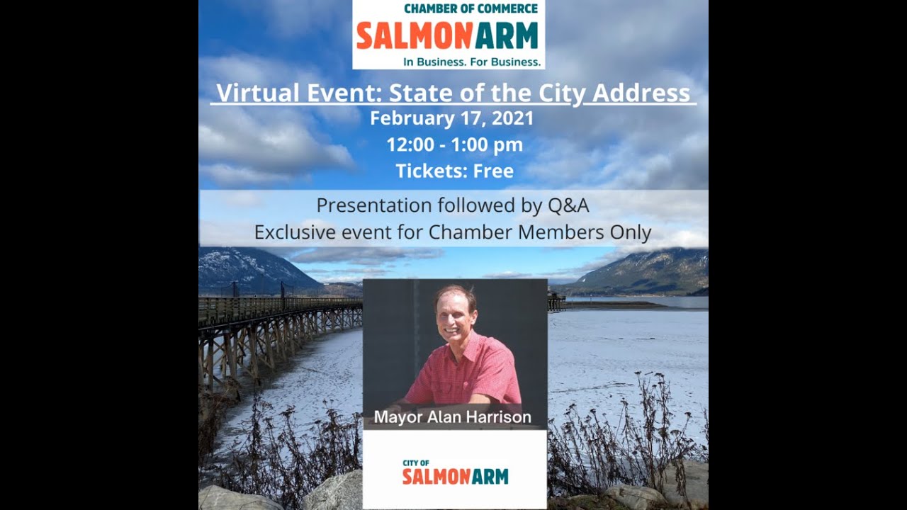 State of the City Address with Mayor Alan Harrison - YouTube