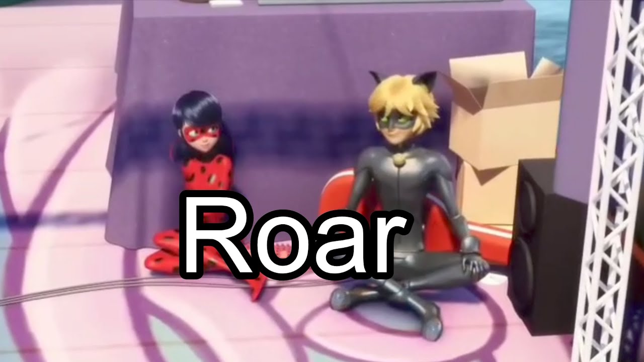 Miraculous Ladybug ️🖤💚 [AMV] Roar Katy Perry #miraculous #katyperry ...
