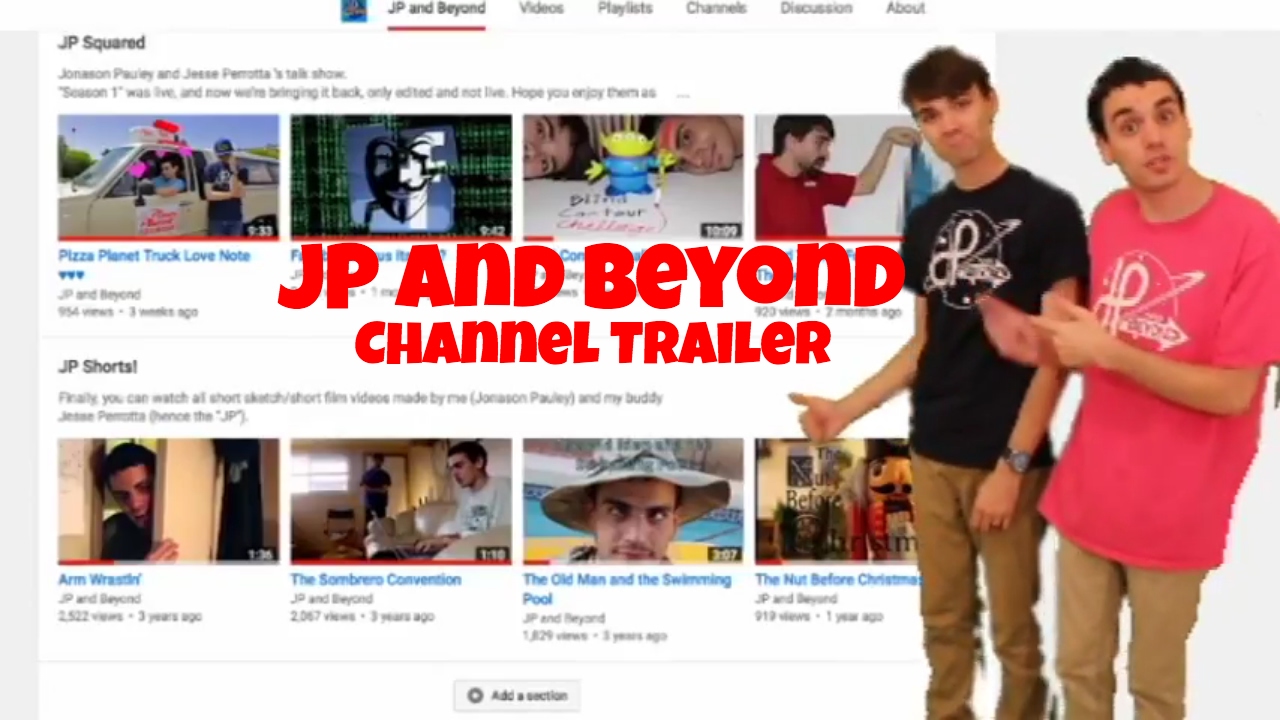 JP and Beyond Channel Trailer - YouTube
