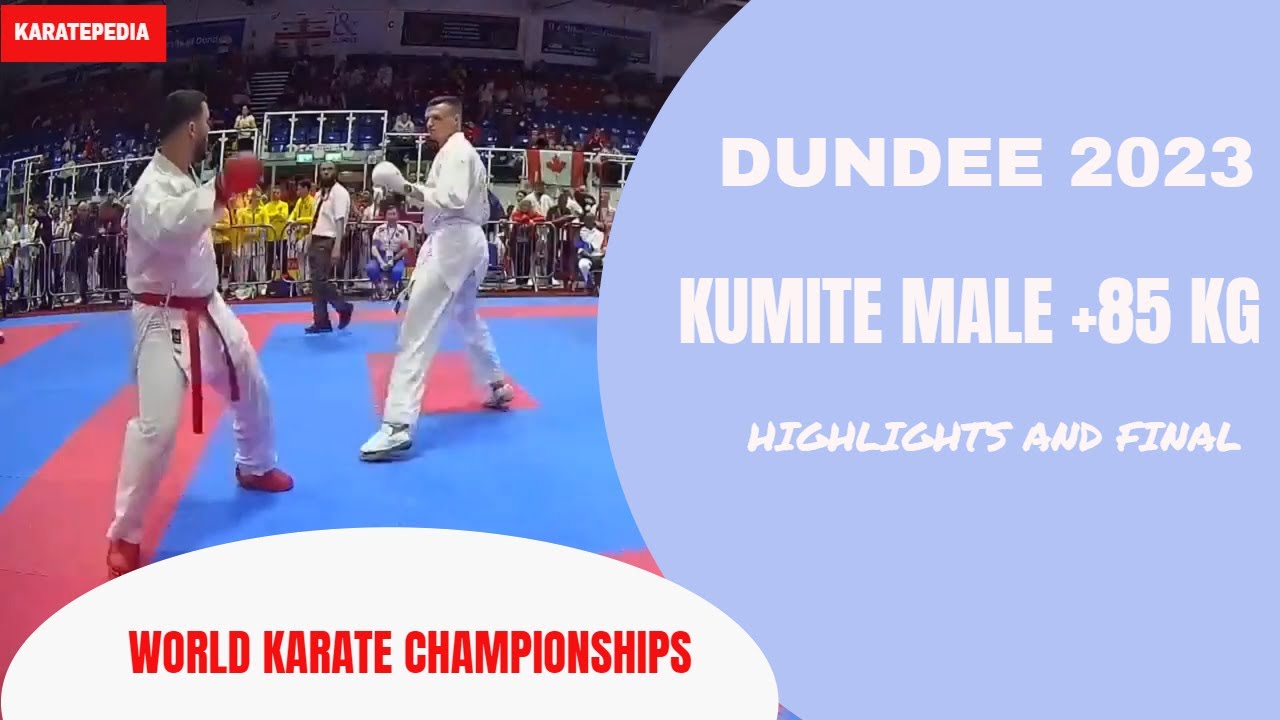 Male Kumite +85 kg Final | World Union of Karate Do Federations # ...