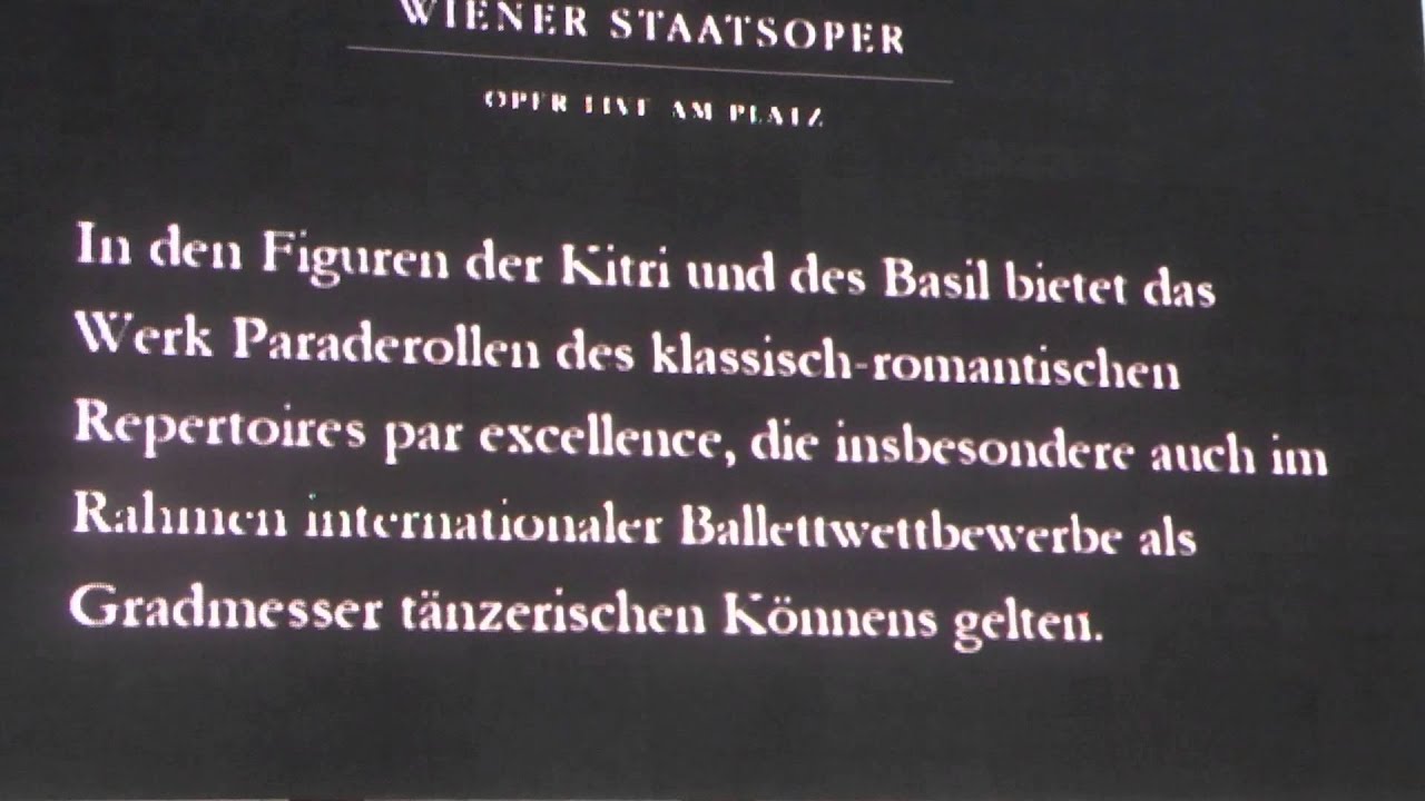 Thank you, Wiener Staatsoper - YouTube