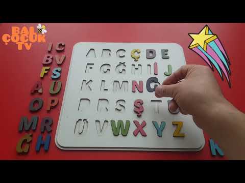 ALFABEYİ ÖĞRENİYORUM ey bi si di müziği eşliğinde.